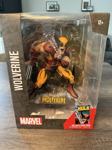 McFarlane Toys Marvel Comics Wolverine Logan Statue Incredible Hulk ...