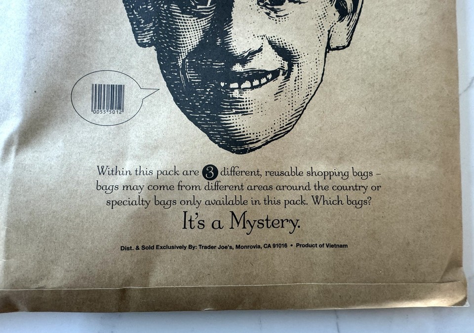 (Lot of 4) Trader Joe's 2025 "Mystery Packs" 12 Total Bags from Around the U.S.A | eBay