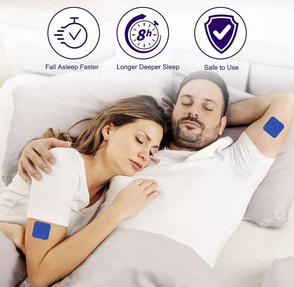 x60 Sleep Patches for Adults Easy to Apply Natural Herbal Help Aid ...
