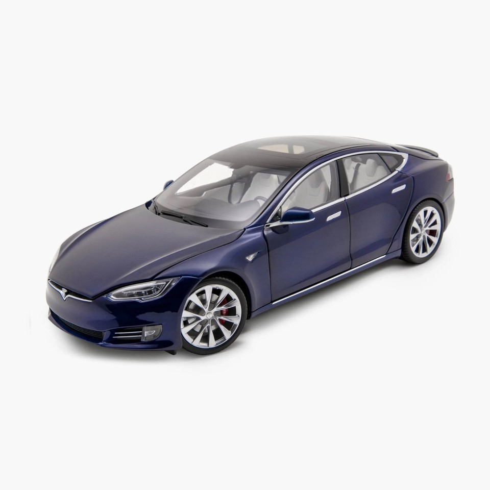 TESLA 1:18 Scale Model S Diecast Model Car 5 Colors Official Goods | eBay