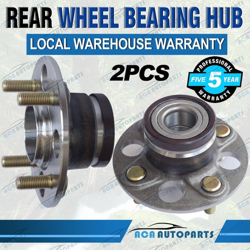2PCS Rear Wheel Bearing Hub Assembly for Honda Jazz GD Fit GD1 GE6 2001 ...