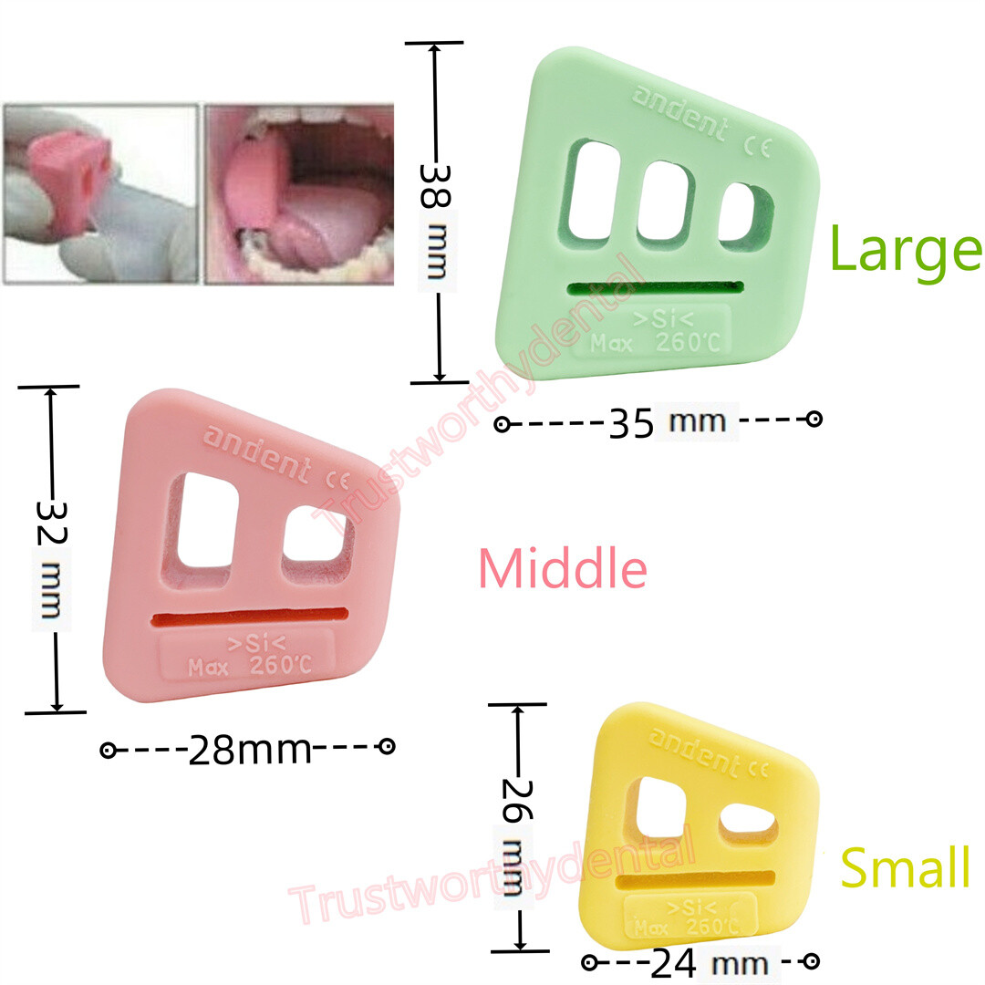 Dental Tongue Guard Prop Bite Block Pediatrics Kids Opener Retractor ...