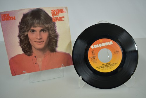 Rex Smith - Single 7" 45rpm Record - You Take My Breath Away - Street ...