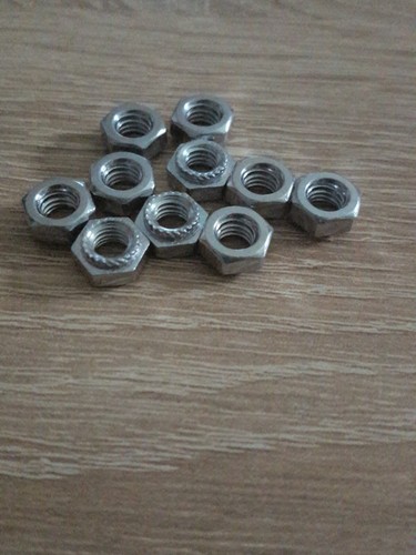 10x Kalei-1,5k-Sechskant-Setzmutter M6 - Stahl verzinkt | eBay