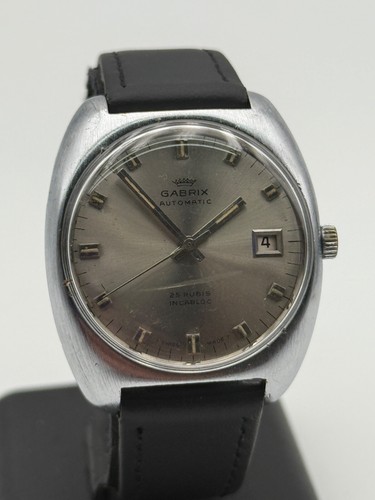 Gabrix Eta 2452 Automatic Steel Vintage Watch 36mm | eBay Australia