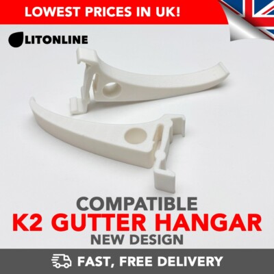 K2 Gutter Bracket Replacement Hidden Conservatory C8043 Ogee Compatible ...