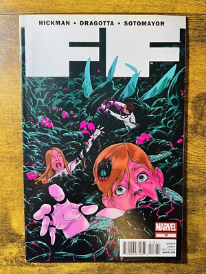 FF 18 DIRECT EDITION FANTASTIC FOUR JONATHAN HICKMAN STORY MARVEL 2012 ...