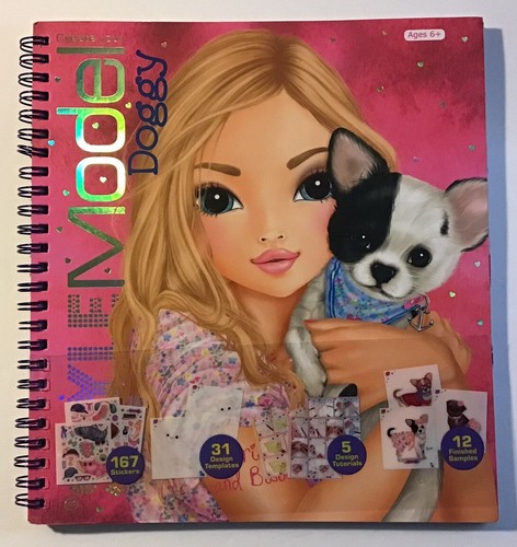 Depesche TOP Little Folks Create Your Style Model Doggy Drawing Sticker ...