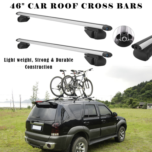 Roof Rack Cross Bar 48"SUV Universal Top Luggage Cargo Carrier Rails ...