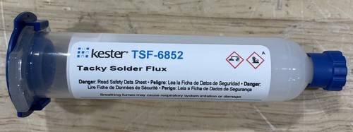 Kester 300203 Tacky Soldering Flux, Synthetic, Water Soluble, TSF-6852 ...