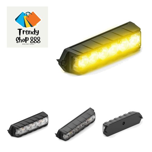 Fusion-S Surface Mount Amber professional LED warning lights for public ...