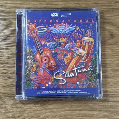 Santana: Supernatural (Audio DVD, 2003 Arista Records, Dolby Digital 5. ...