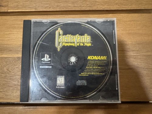 Castlevania Symphony of the Night PlayStation 1 PS1 Disc Only Tested ...