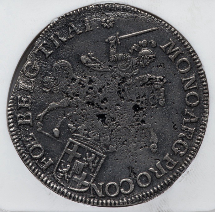 DE LIEFDE Shipwreck 1711 Netherlands Ducaton Utrecht Dutch SEA SALVAGED ...