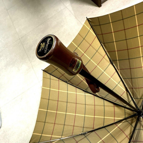 Burberry New Iridescent Check Pattern Folding Umbrella Beautiful From ...