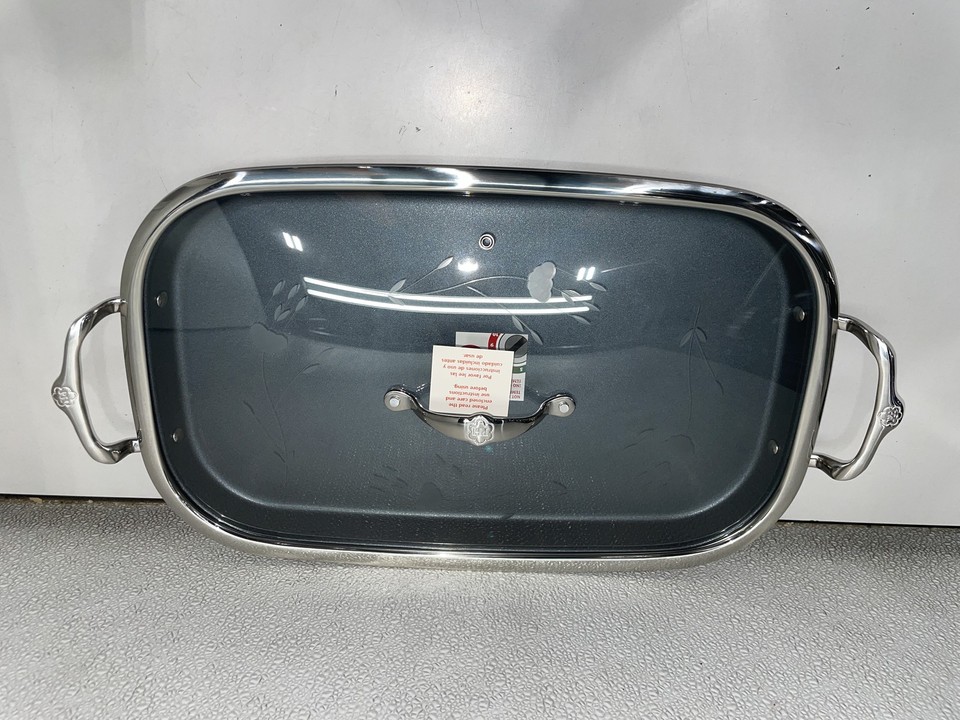 Princess House Heritage Signature Nonstick Double Burner Griddle | eBay