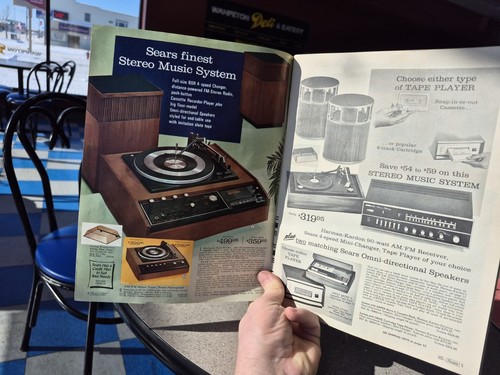 1970 Sears Home Entertainment Electronics Catalog Speakers Stereo Drums ...