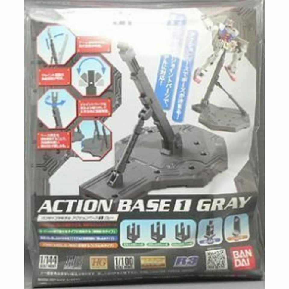 BANDAI Action Base 1 Black Gunpla Stand | eBay