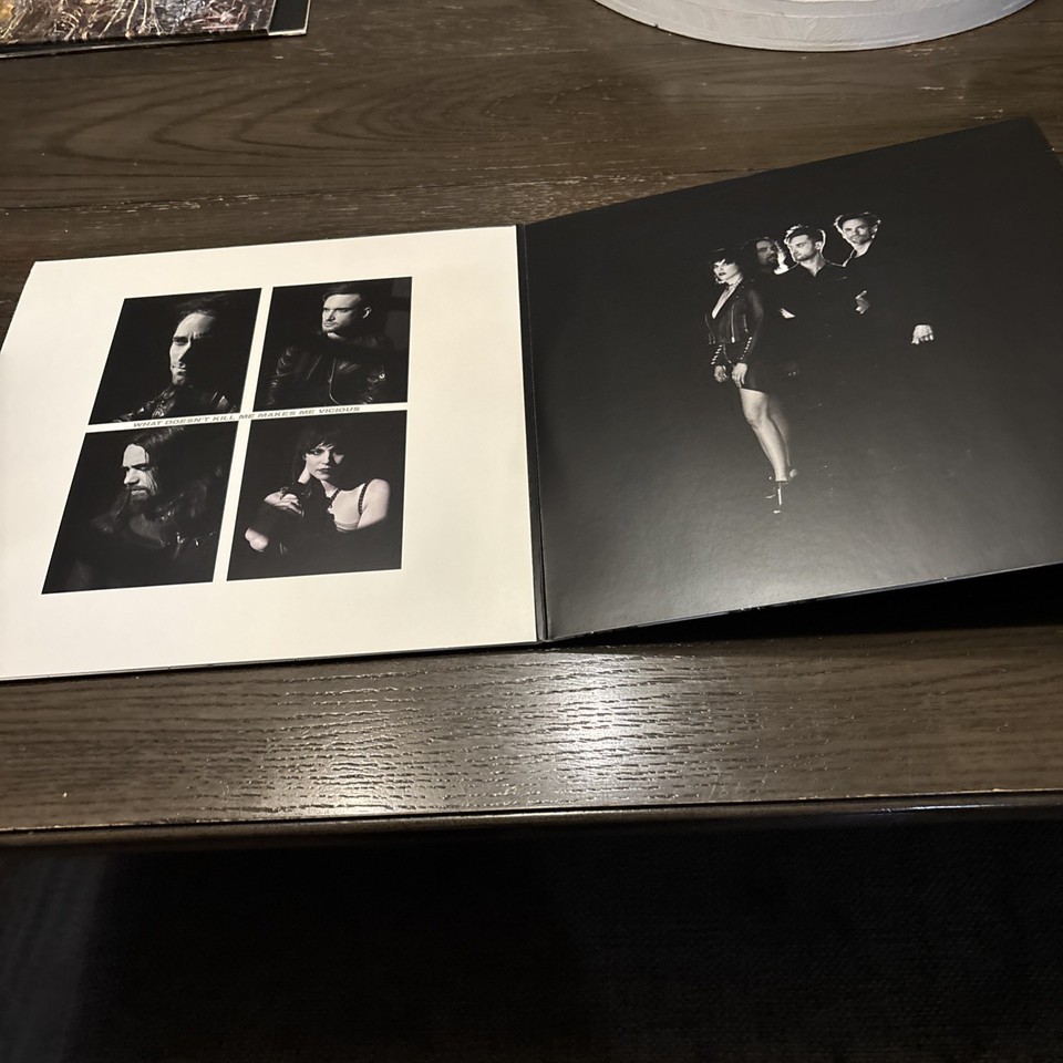 Halestorm Vicious Limited 2x Purple Vinyl LPS Lenticular Cover OOP RARE ...