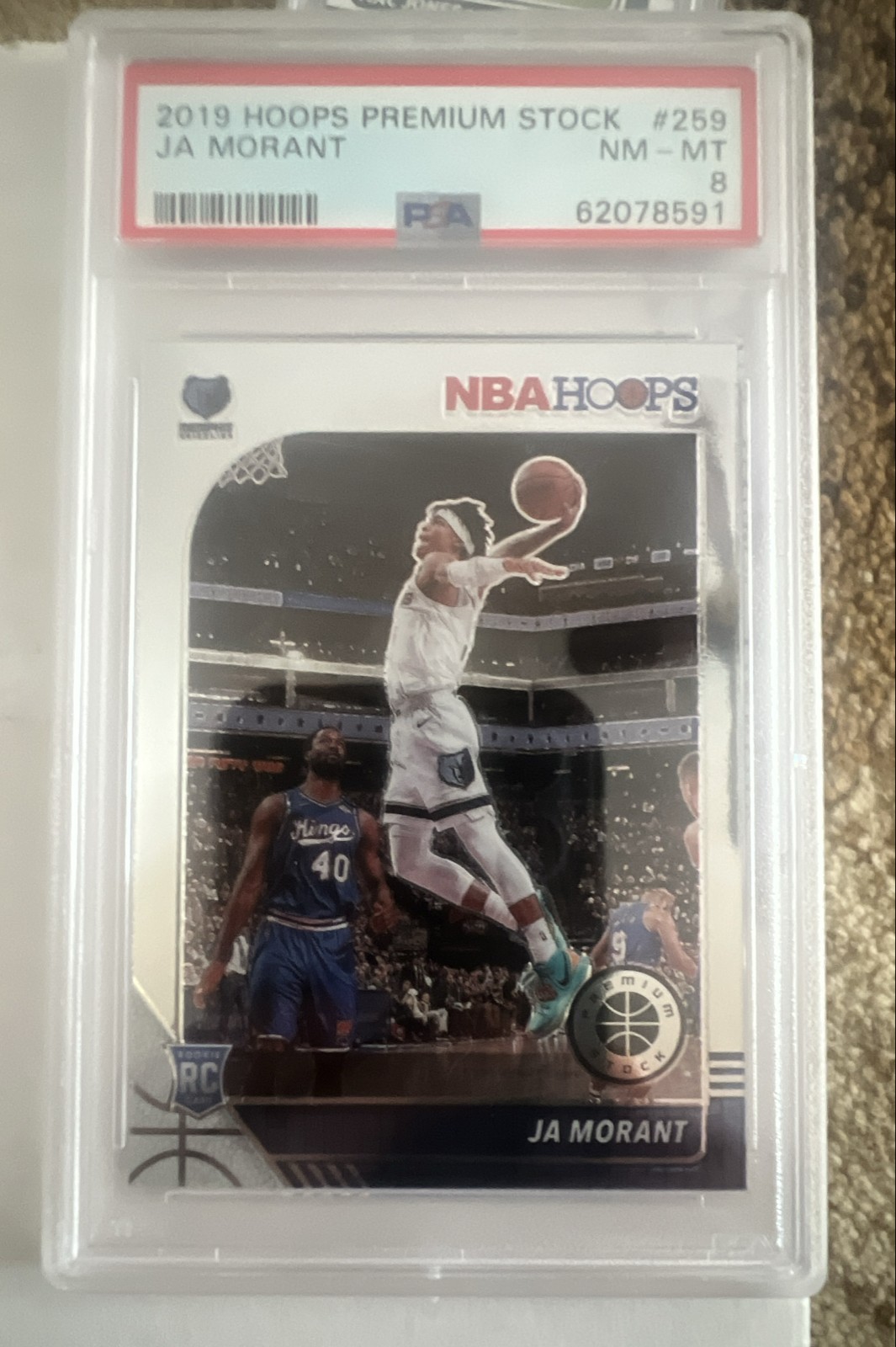 2019-20 Panini NBA Hoops Premium Stock - Ja Morant #259 (RC) | eBay