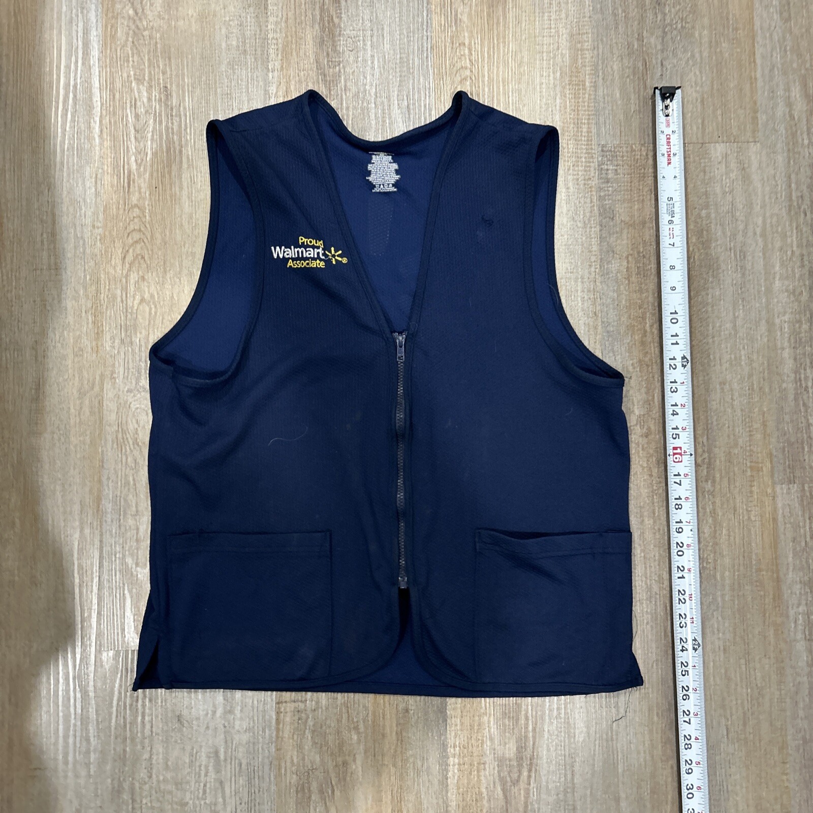 Official Men's Walmart Employee Vest Uniform Associat… - Gem