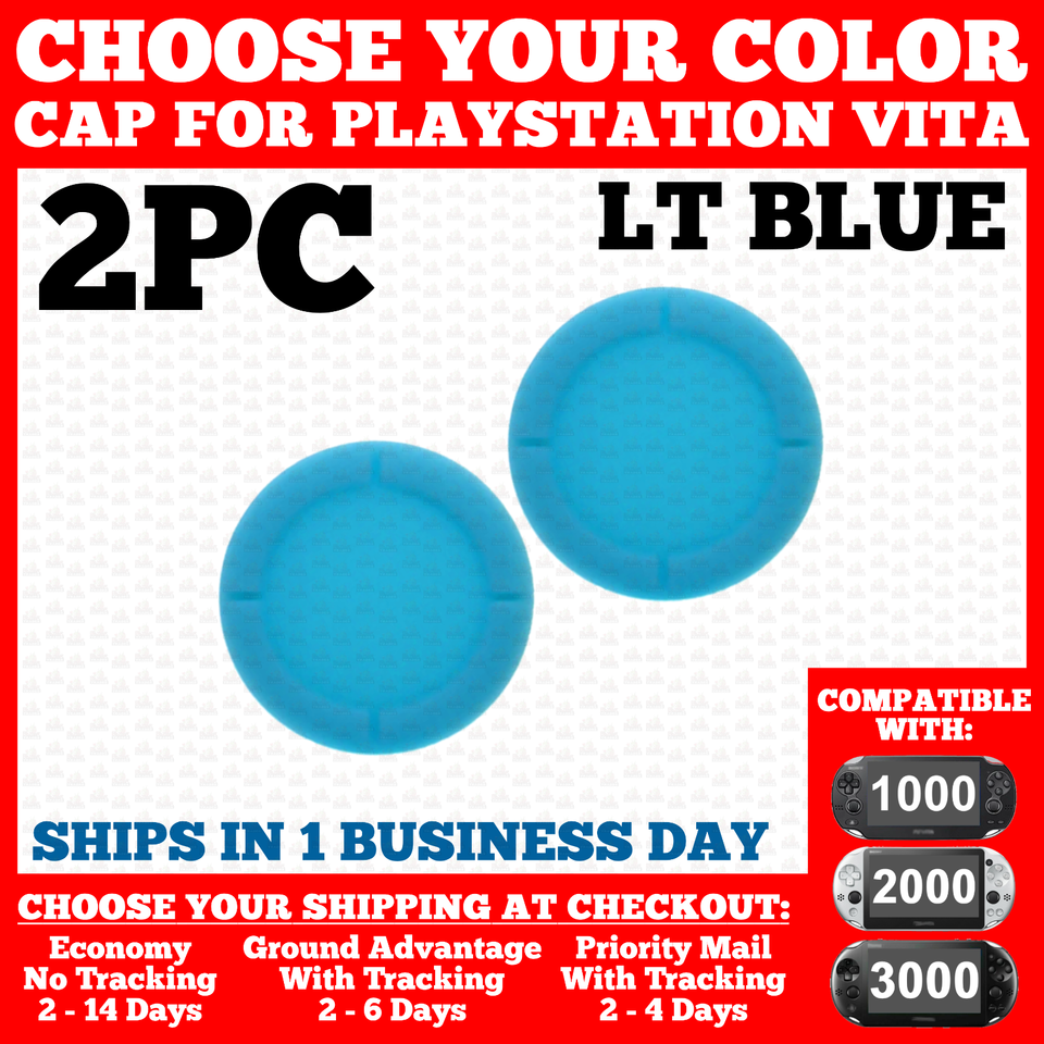 Analog Stick Thumb Silicone Cap Joystick Grip For PS Vita PSVITA PSV ...