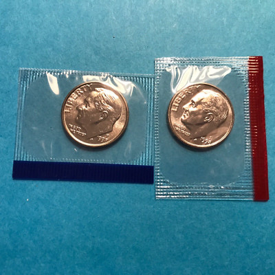 1998 P&D Roosevelt Dime in US Mint Cello Unc FREE SHIP | eBay