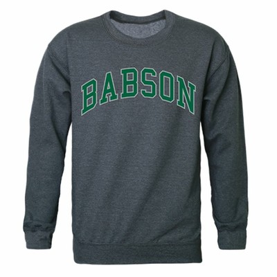 Babson College Campus Crewneck Pullover Sweatshirt Sweater Heather ...