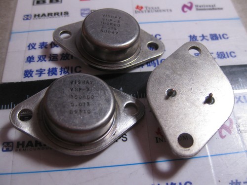 1x VHP-3 100R00 0.01% Hermetically Sealed Resistors Y0065100R000T0L ...