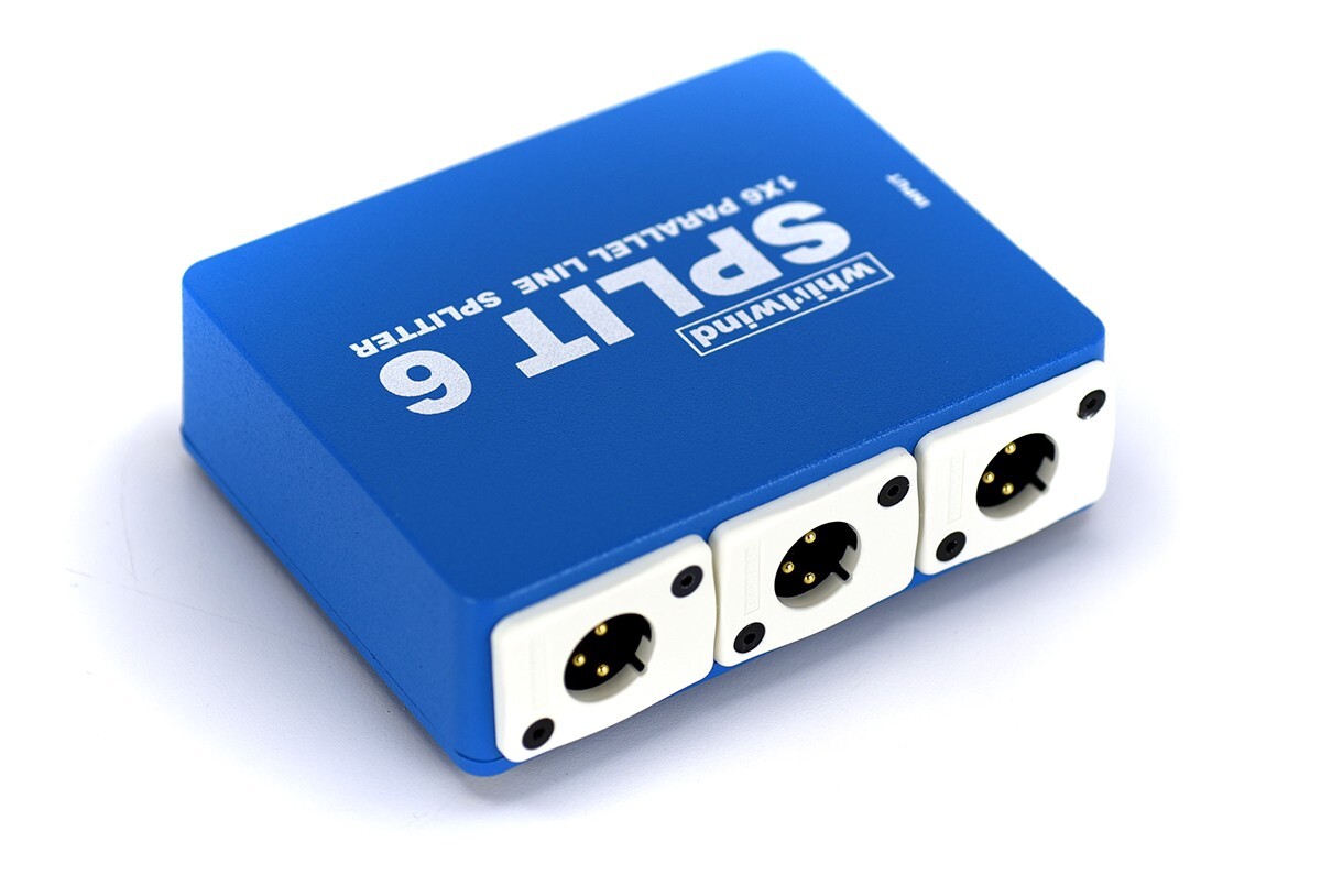Whirlwind Split 6 Power Amplifier, Power speaker XLR Splitter 1 XLRF to ...