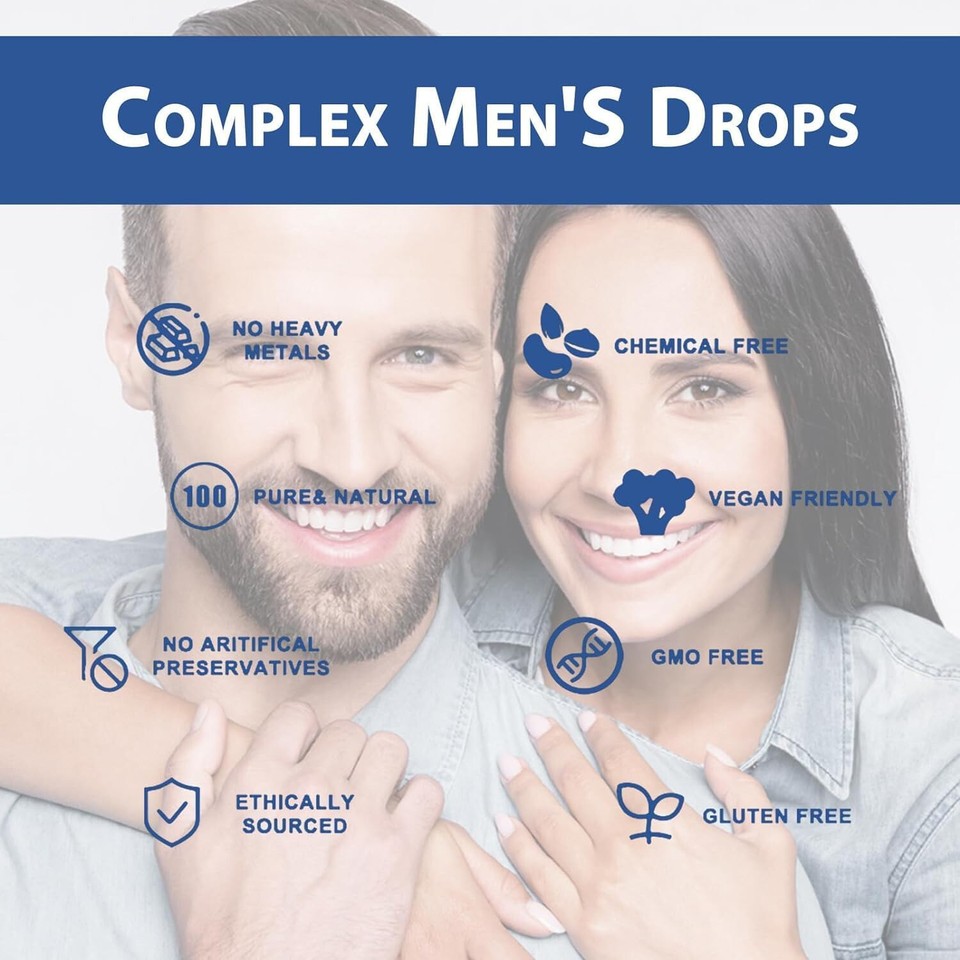 Complex Men's Drops Super Potent Version, Secret Drops for Strong Men ...