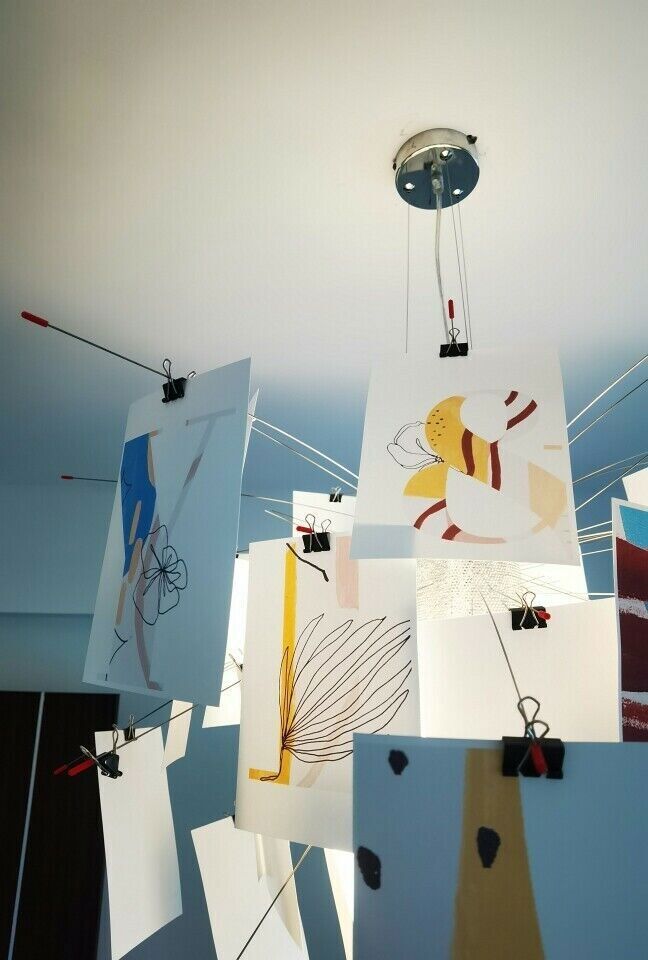 Pendant CHANDELIER Light Lamp MODERN Creative Ceiling PHOTO DIY Fixture ...