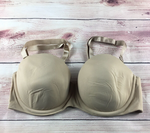 Lane Bryant Cacique Multiway Strapless Bra Size 38D Beige | eBay