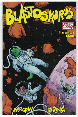 Blastosaurus #3 Cover A Fairgray Eiding Golden Apple Books 2019 | eBay