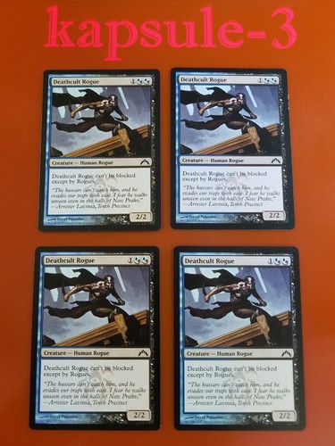 4x Deathcult Rogue | Gatecrash | MTG Magic Cards | eBay