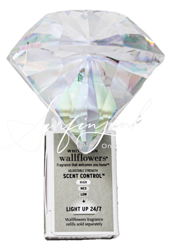 Bath & Body Works Wallflower Plug In Diamond Diffuser Light Up Scent Control New | eBay