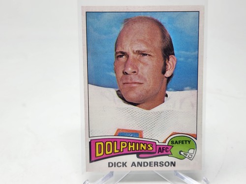 1975 Topps Football Dick Anderson Card #440 NM | eBay