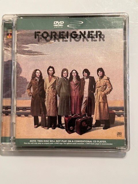 Foreigner - Foreigner (DVD Audio, 2001) CD Very Rare!!! 81227666590 | eBay