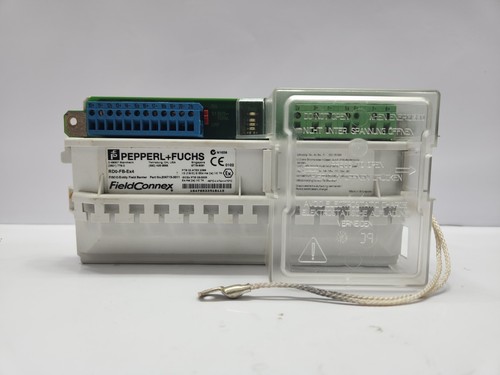 PEPPERL+FUCHS FILED CONNEX RD0-FB-EX4 FISCO/ ENTITY FIELD BARRIER ...