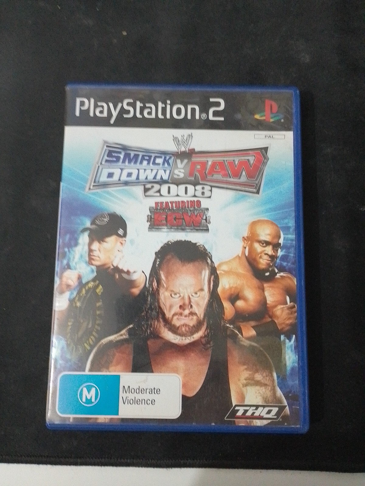 WWE Smackdown VS Raw 2008 PS2 Game No Manual PAL PlayStation 2 ...