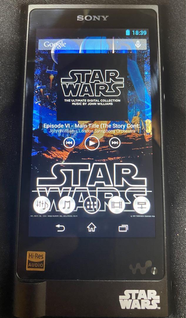 Walkman NW-ZX2 STAR WARS model Episode sound source recording Good Condition | eBay