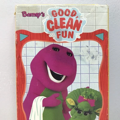 Barney & Friends Good Clean Fun! VHS Video | Grelly USA
