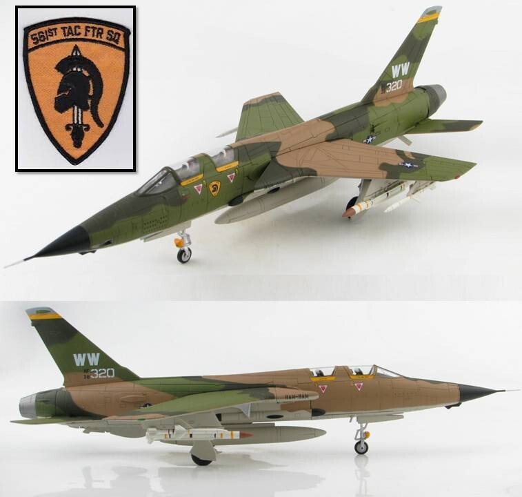 Hobby Master 1/72 HA2550 F-105G Thunderchief USAF 561st Wild Weasels ...