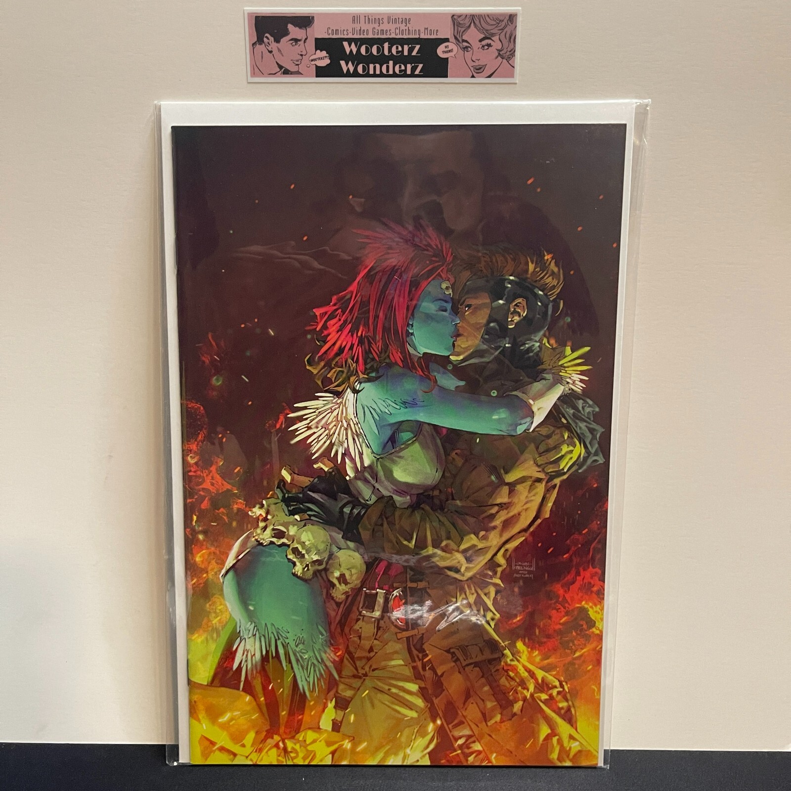 X-Men #17, Kael Ngu Virgin Variant, Marvel 2021, Mystique Gambit, High ...