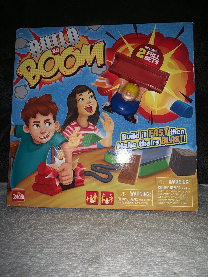 Build Or Boom Game: Build It Fast Then Make Theirs Blast By: Goliath | eBay