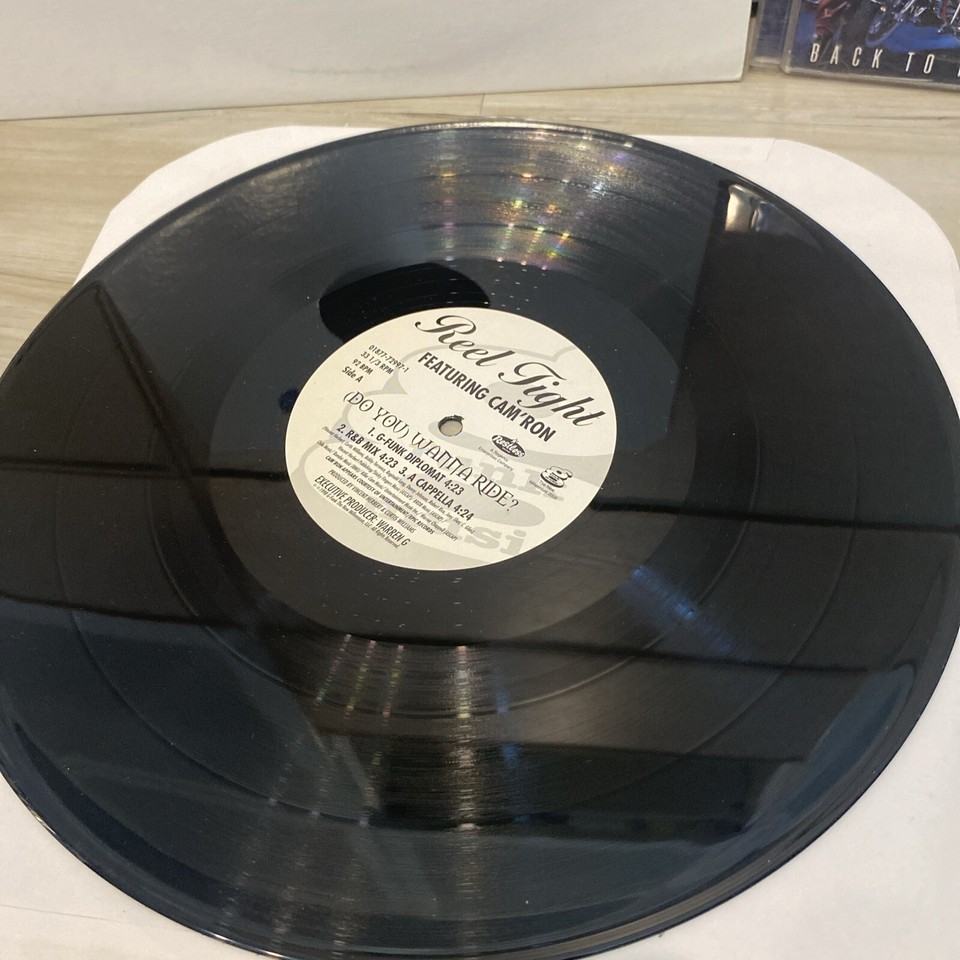 Reel Tight Ft Cam'Ron Do You Wanna Ride SINGLE VINLY NM & Back To The ...