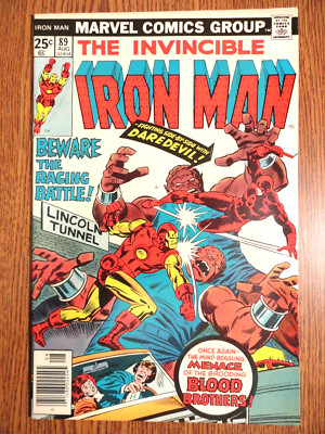 Invincible Iron Man #89 Buscema Abdeckung Schlüssel Vf- Daredevil 1st ...