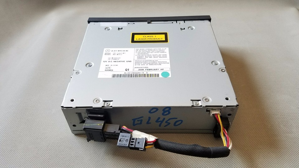03-12 Mercedes W219 CLS550 R350 Radio 6 Disk CD Changer Player ...