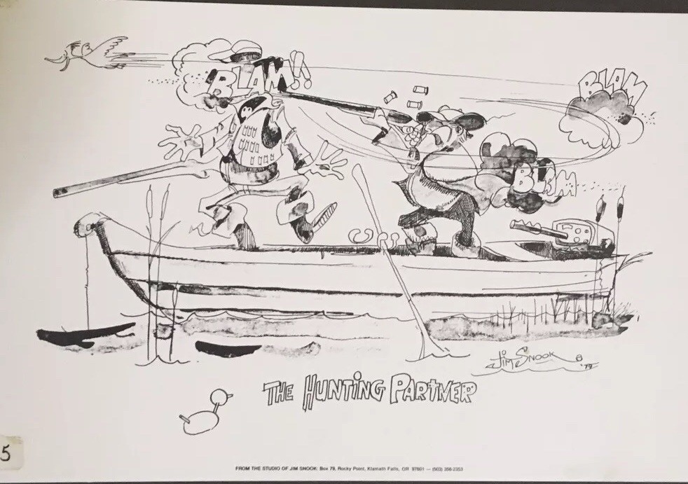 RARE Jim Snook Artist 3 Vintage Cartoon Prints Estate Find 1979 1983 ...