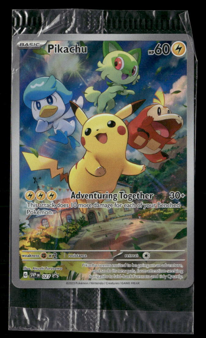 pikachu promo 27 For Sale - MAVIN